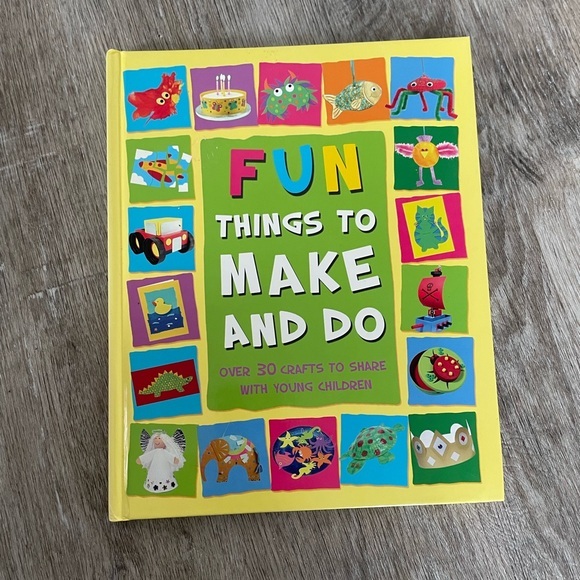 Toys | Fun Things To Make And Do Kids Craft Book | Poshmark